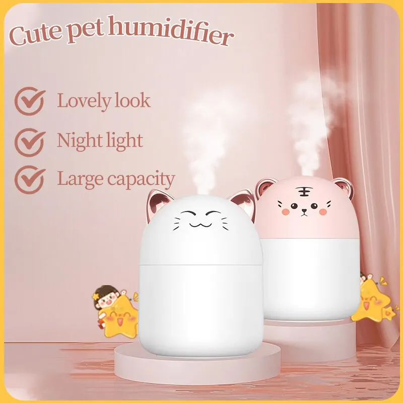 Cute-Pet-Humidifier-Mini-Office-Desktop-Air-Conditioning-Room-Air ...