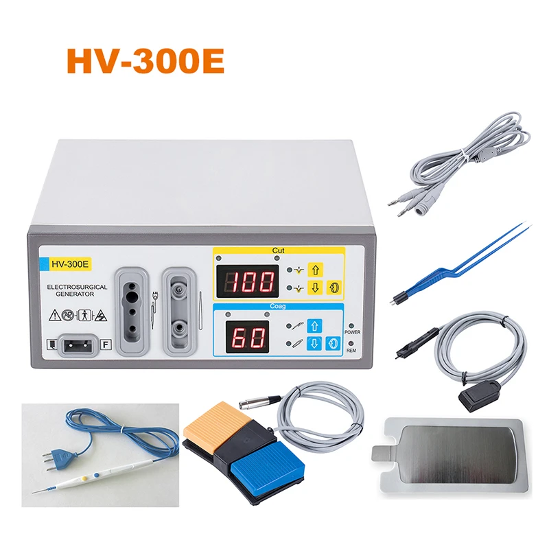 100W HV 300E Portable Electrocautery Veterinary Cautery Machine ...