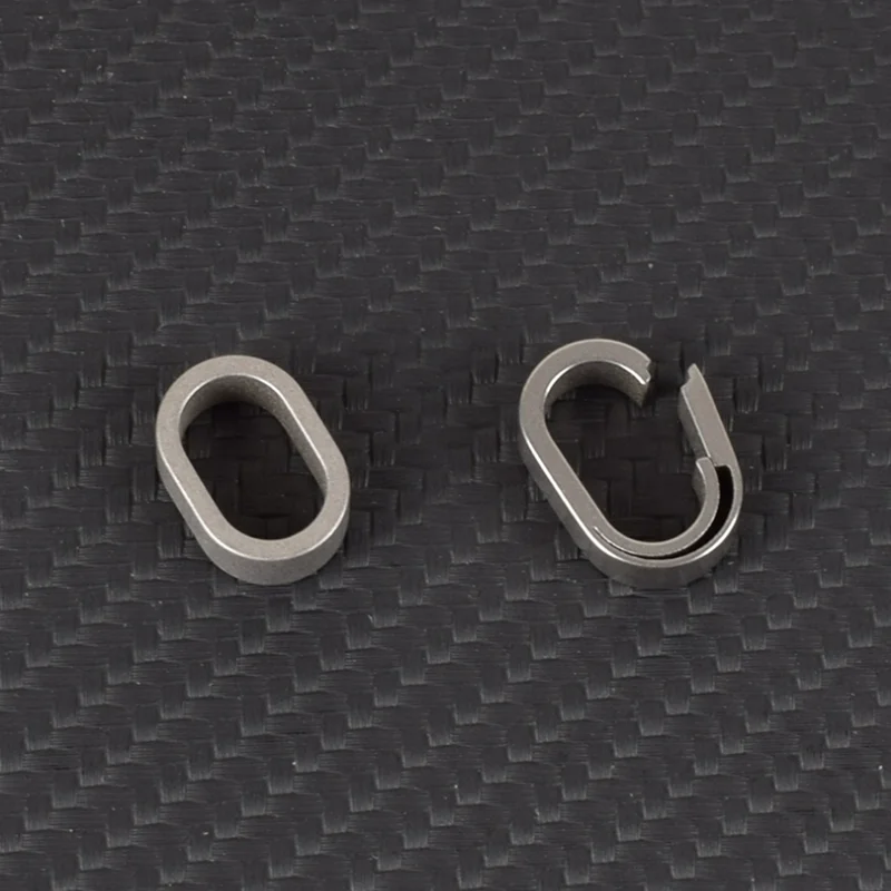 Titanium-Alloy-Mini-Keychain-Accessories-Small-Key-Ring-Waist-Buckle ...