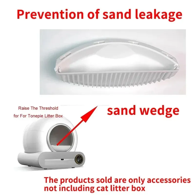 Automatic Cat Litter Box Sand Barrier for Pet Tonepie Ti Pro ...