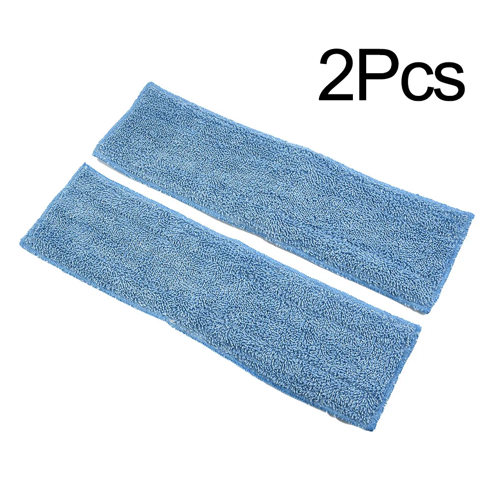 2PCS Mops Washable Reusable Microfibre Mop Cloths For Moppy Steam ...