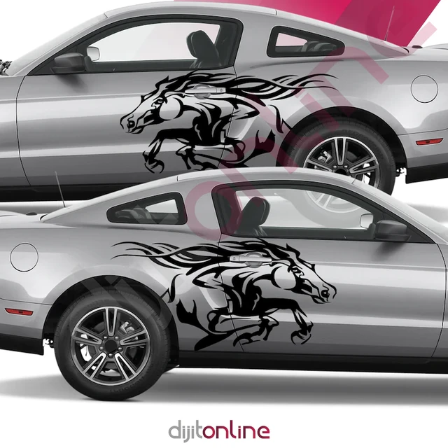 Mustang Running Horse Tattoo