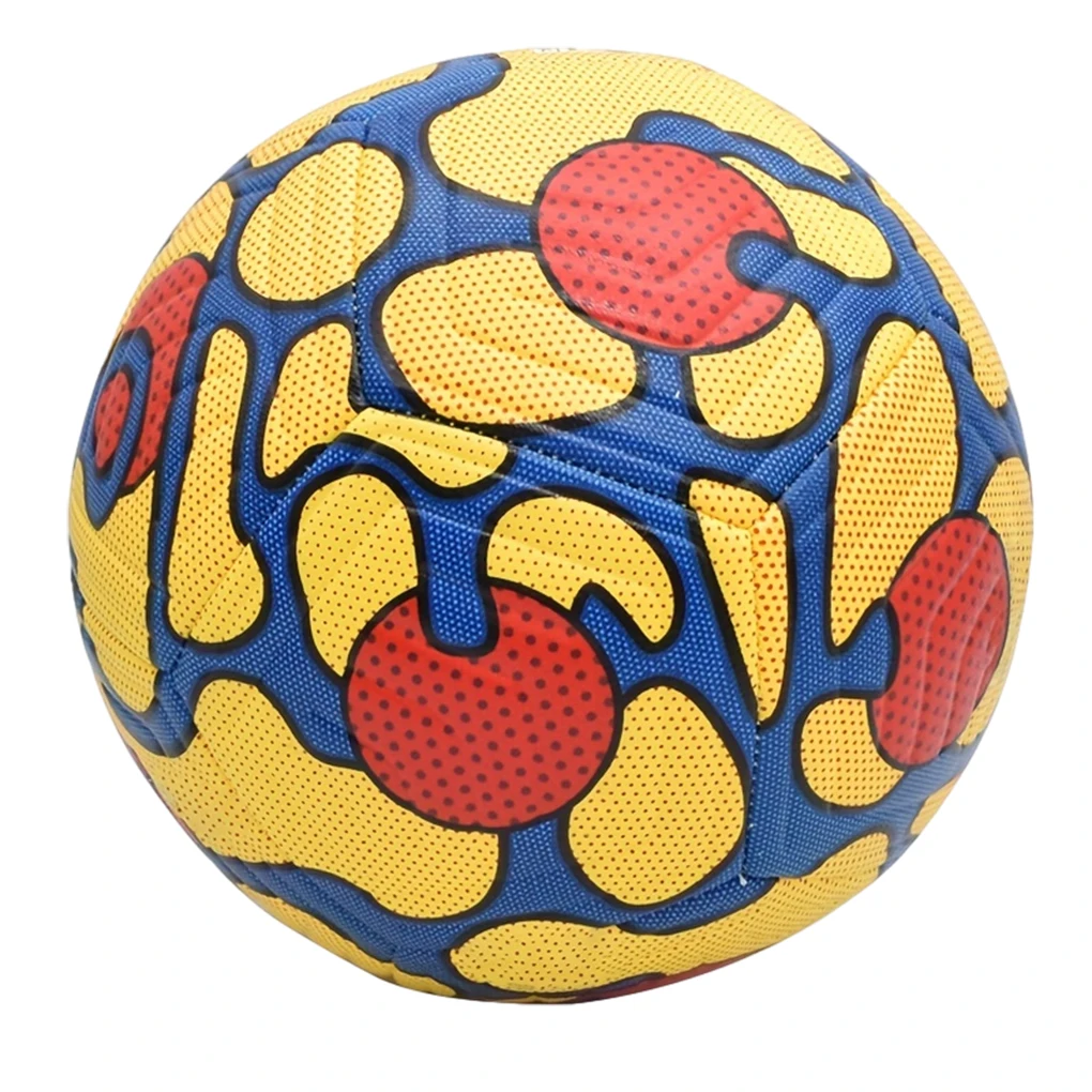 PU Soccer Balls Official Size 5 thickness 3.5MM hand-stitched football ...