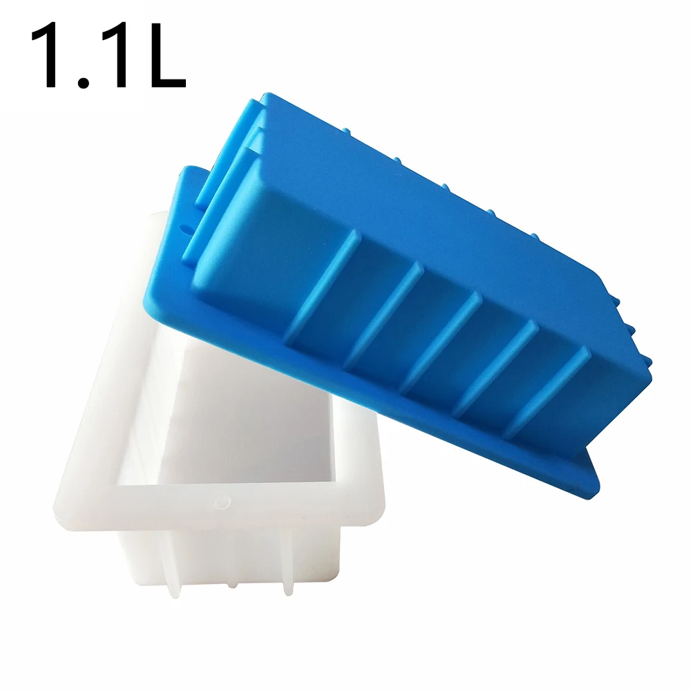 Silicone-Loaf-Soap-Mold-Brinde-Retangular-Cozimento-De-Cozinha-Molde-De ...