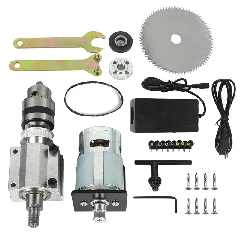 Spindle-Cutting-Saws-Machine-Pulley-Bench-Electric-Tool-Wood-Chain ...