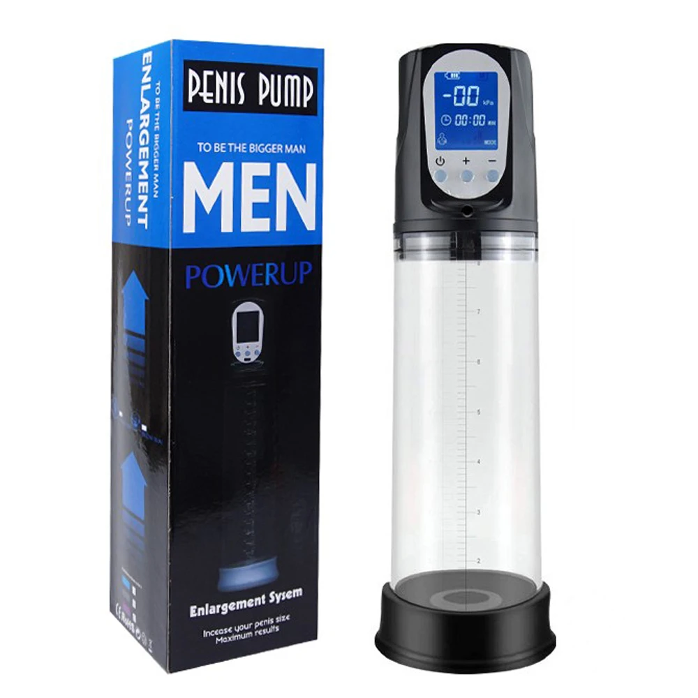 Automatic Penis Pump Vacuum Pump Erection Electric Usb Rechargeable ...