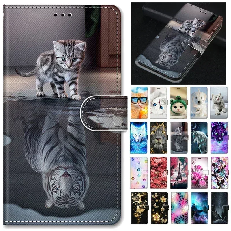 A78-5G-Leather-Case-for-OPPO-A58-5G-OppoA58-A-58-Flip-Wallet-Cases-for ...