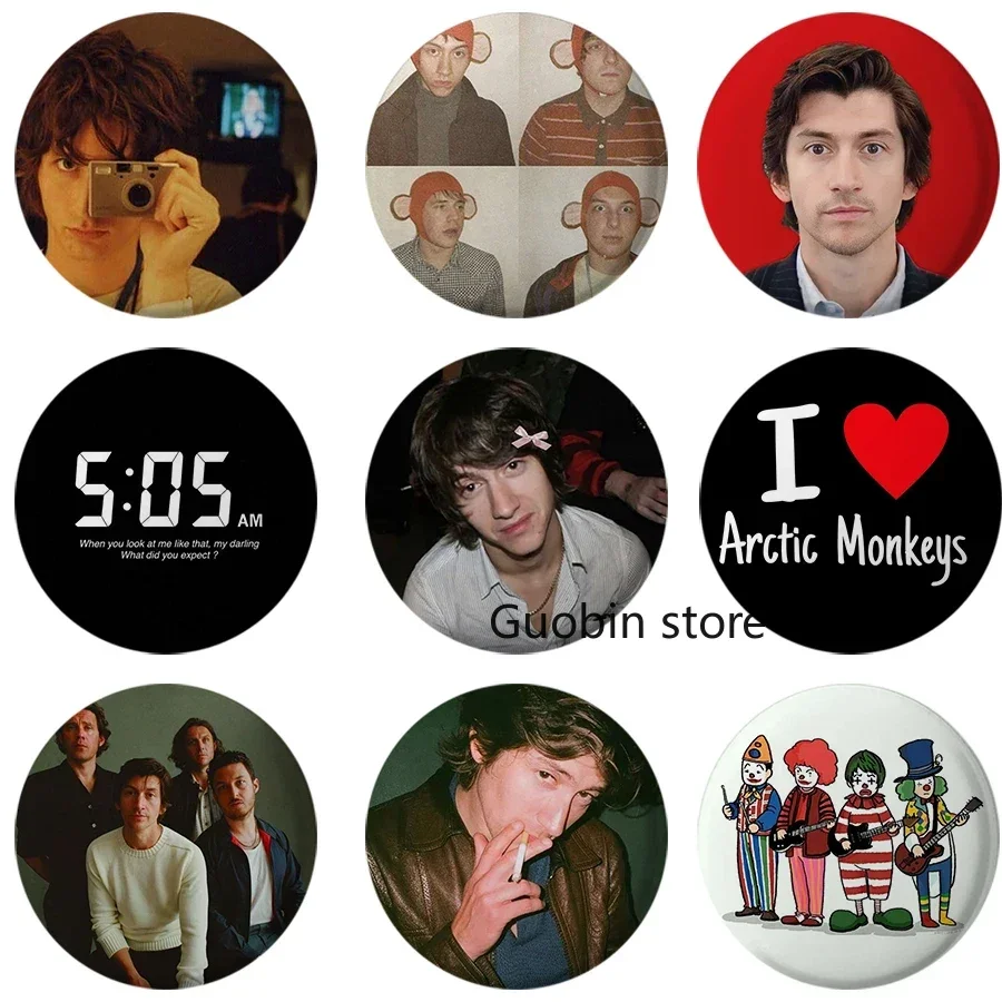 ARCTIC-MONKEYS-Icon-Pins-Badge-for-Clothes-Anime-Enamel-Pin-Cute-Things ...