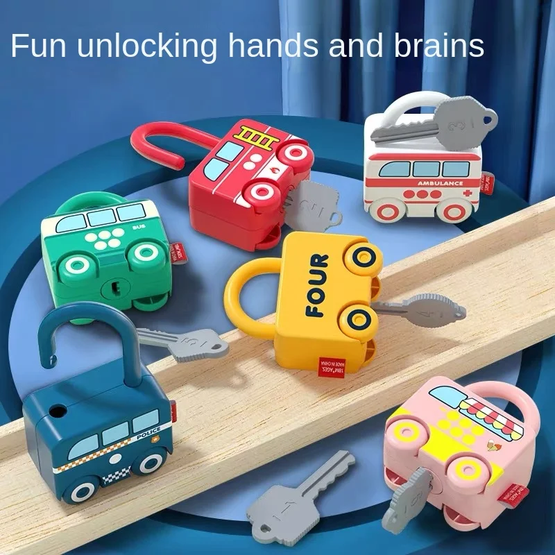 Baby-Learning-Lock-with-Key-Jogos-de-Carros-Brinquedo-Educativo ...