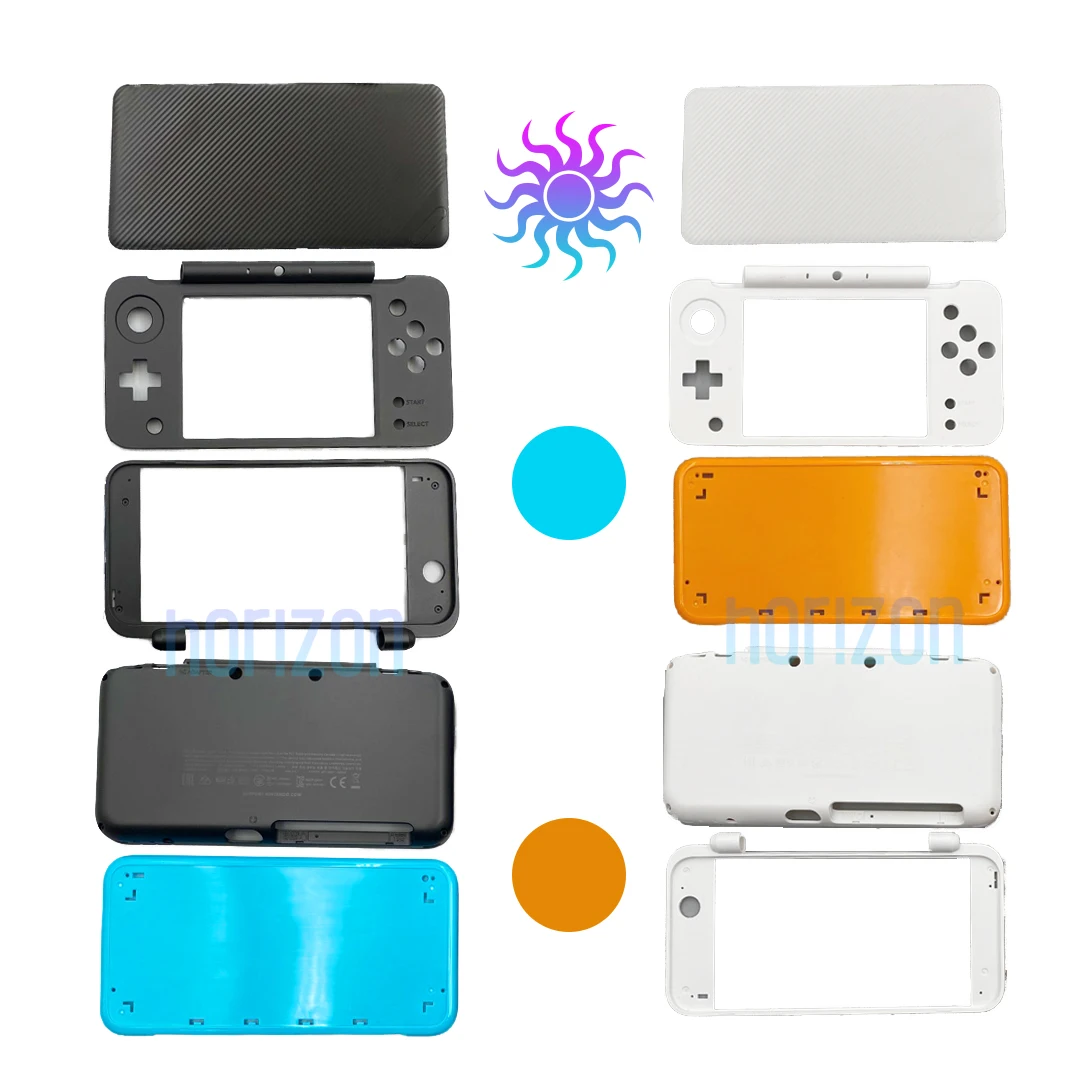 Full-set-Replacement-Housing-Shell-Cover-Case-For-Nitendo-NEW-2DS-XL-LL ...