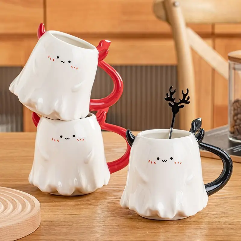 500ml-Cute-Demon-Elf-Ghost-Ceramic-Cup-Halloween-Devil-Mug-with ...