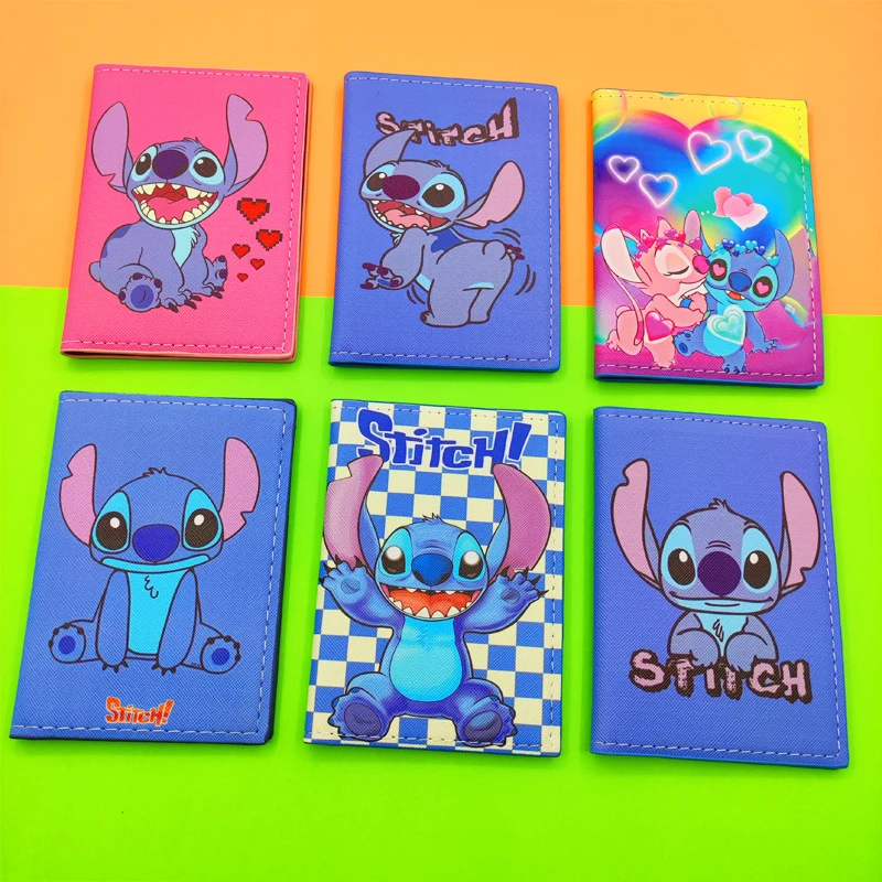 Disney Stitch Passport Cover Wallet Travel Passport Holder for Men ...