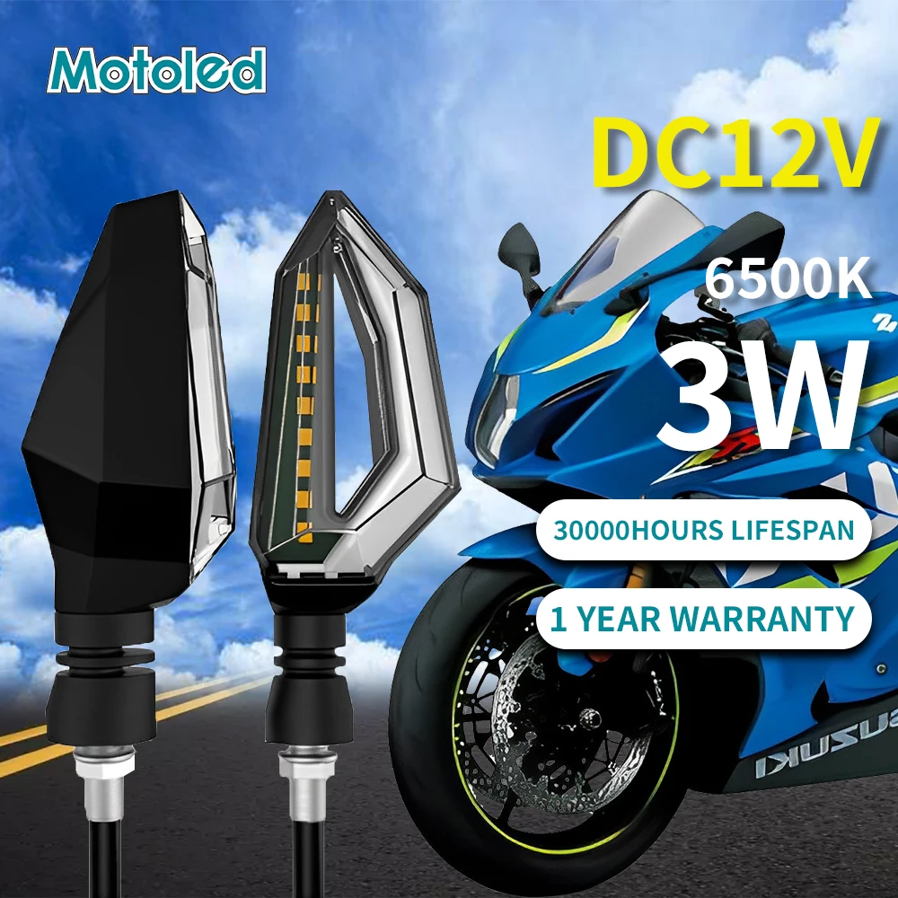 Motoled-2pcs-Universal-LED-Motorcycle-Turn-Signal-Light-12V-IPX-6-Waterproof-Daytime-Running ...