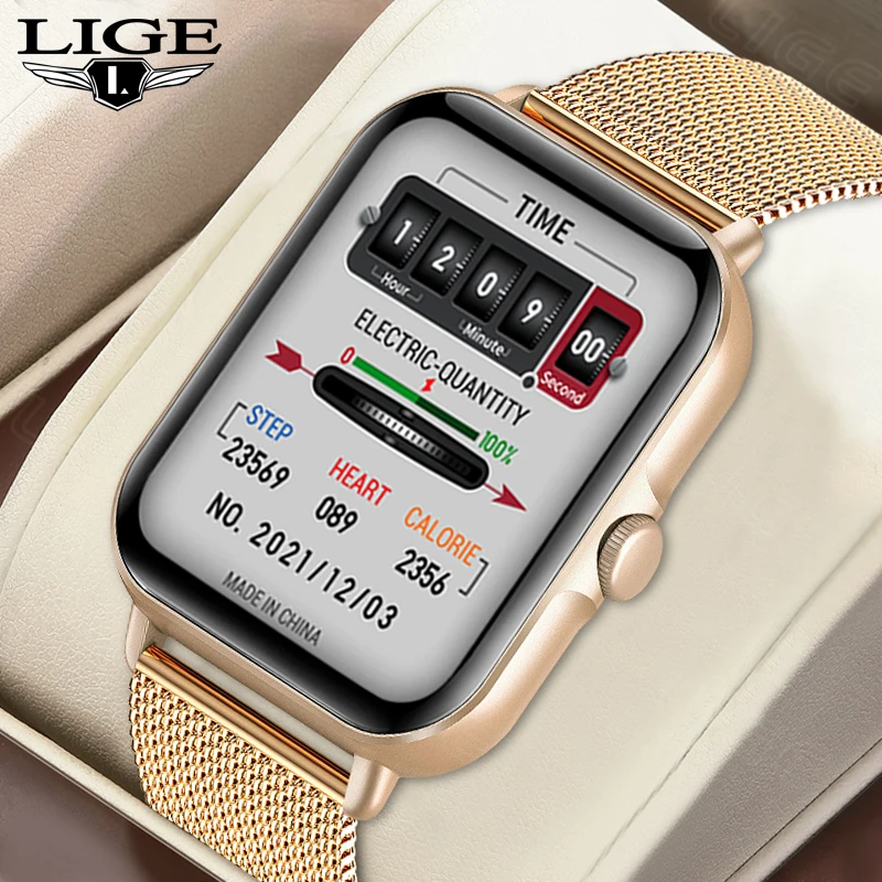LIGE-Men-Women-Smart-Watch-Call-Reminder-Heart-rate-Sleep-Blood ...