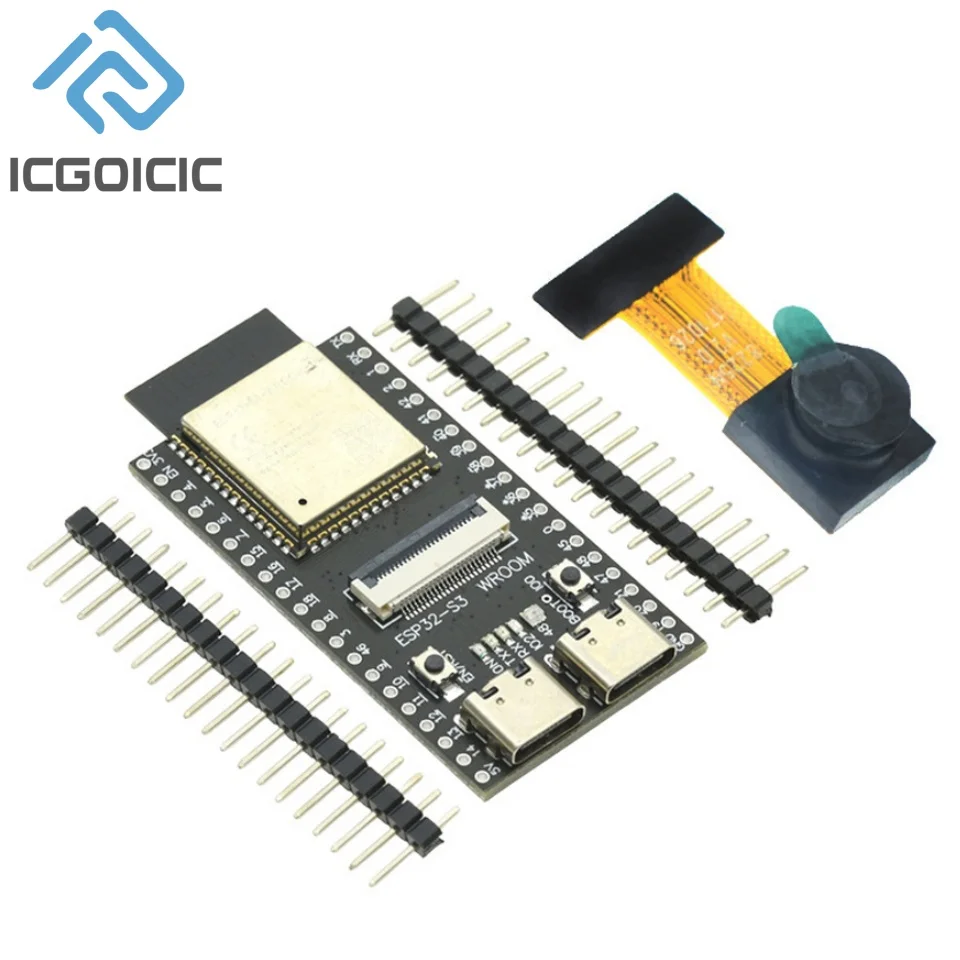 ESP32-S3-WROOM-N16R8-CAM-Development-Board-WiFi-Bluetooth-Module-OV2640 ...