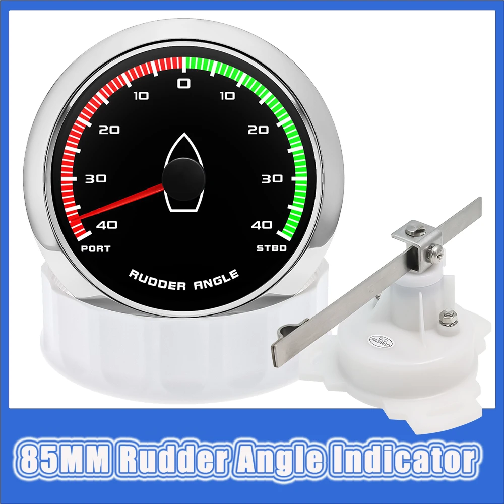 Waterproof-85mm-Gauge-Rudder-Angle-Indicator-with-Rudder-Angle-Sensor-0 ...