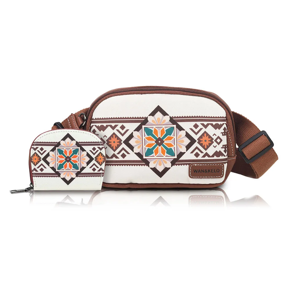 2pcs-set-Retro-Chest-Bag-Bohemian-Style-Waist-Pack-for-Women-Adjustable ...