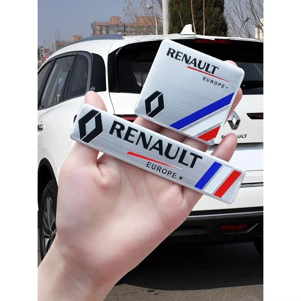 Renault 3D Car Metal Emblem Badge Car Body Trunk Badge Stickers Decal ...