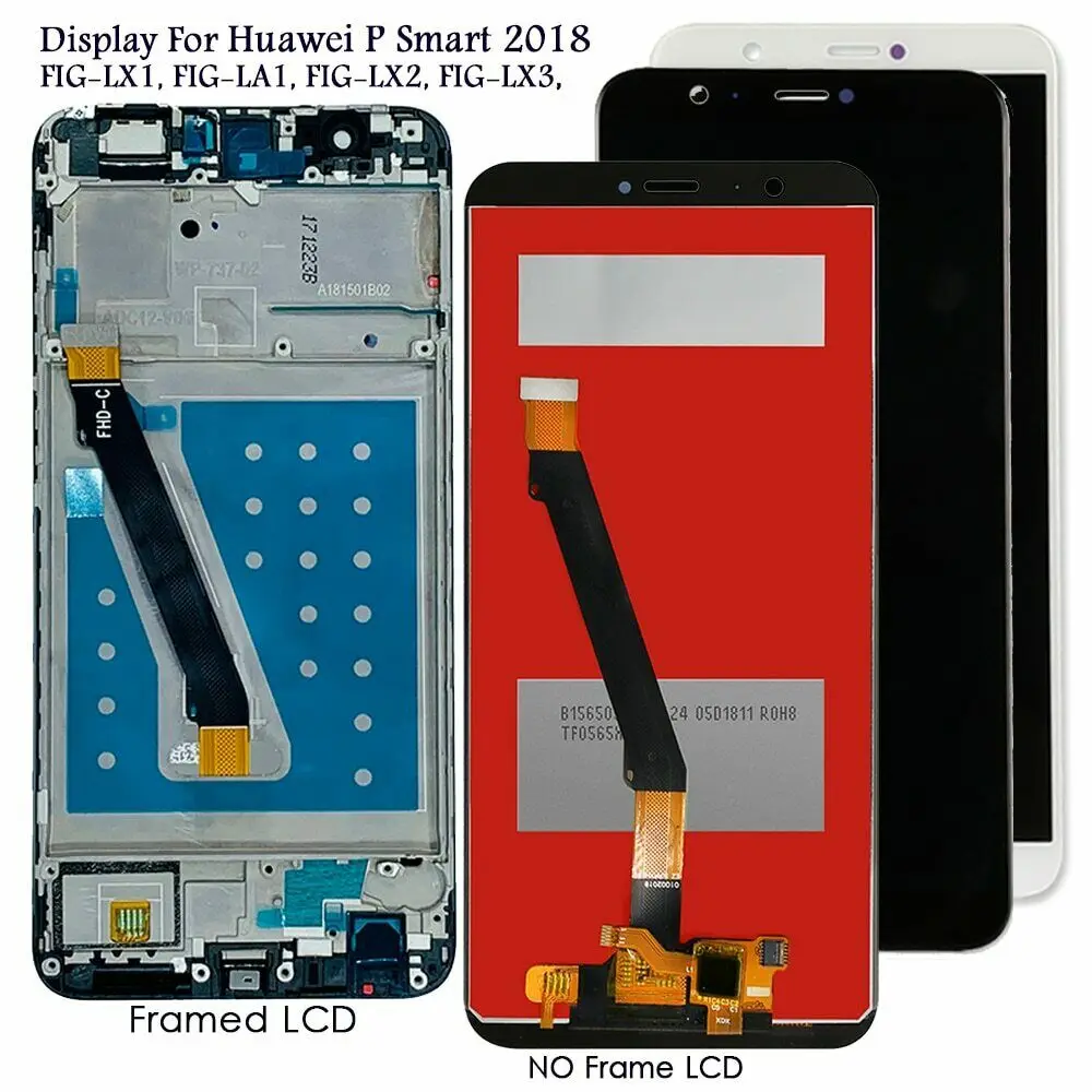For Huawei P Smart Lcd Display Touch Screen Digitizer Assembly For ...