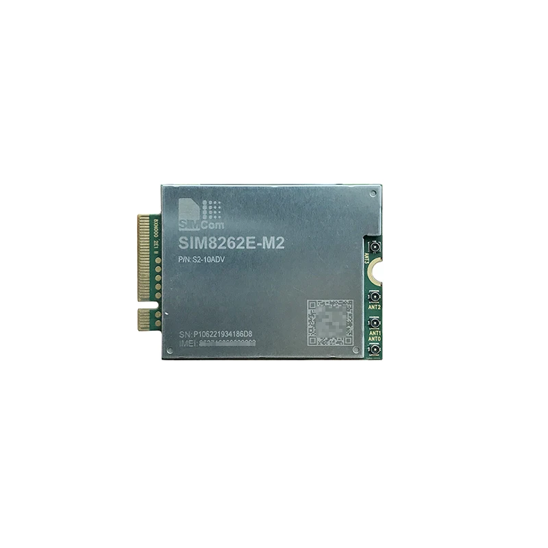 SIMCom SIM8262E M2 5G 모듈 M.2 멀티 밴드 NR/LTE FDD/LTE TDD/HSPA + R16 5G NSA/SA Sub 6G n77 ...