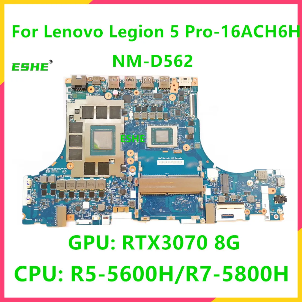 Lenovo-Legion-5-NM-D562-i-in-Pro-16ACH6H-Laptop-anakart-CPU-R5-5600H-R7 ...