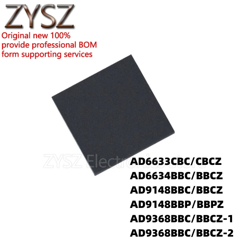 1PCS AD6633CBCZ 6634CBC 9148BBCZ 9368BBC BBP BBPZ 1 2 BGA196 ...