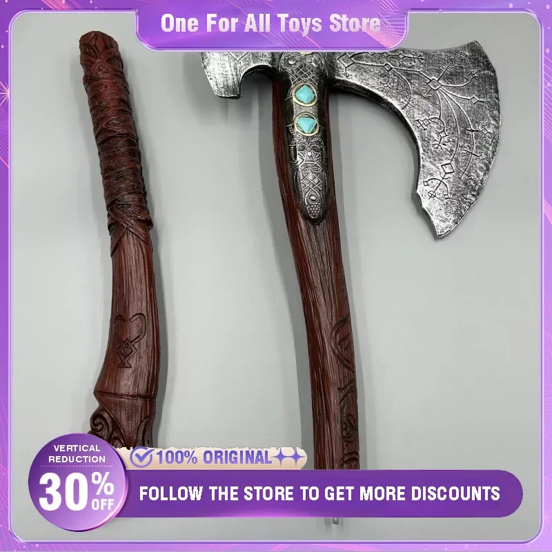 92cm-God-of-War-Leviathan-Axe-Weapon-Model-PU-Material-Detachable ...