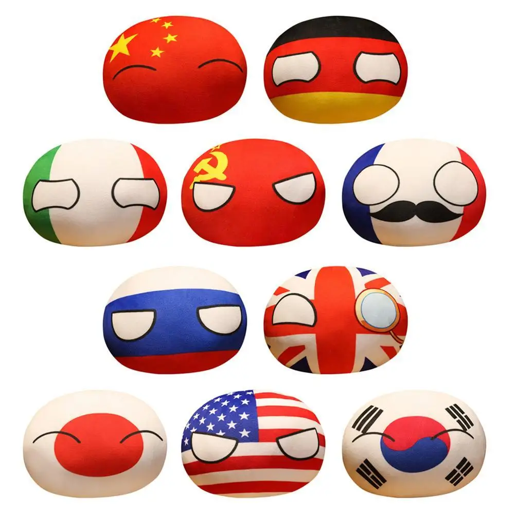 10cm-National-Flag-Plush-Toy-Kawaii-Country-Flag-Ball-Doll-Kids-Gift ...