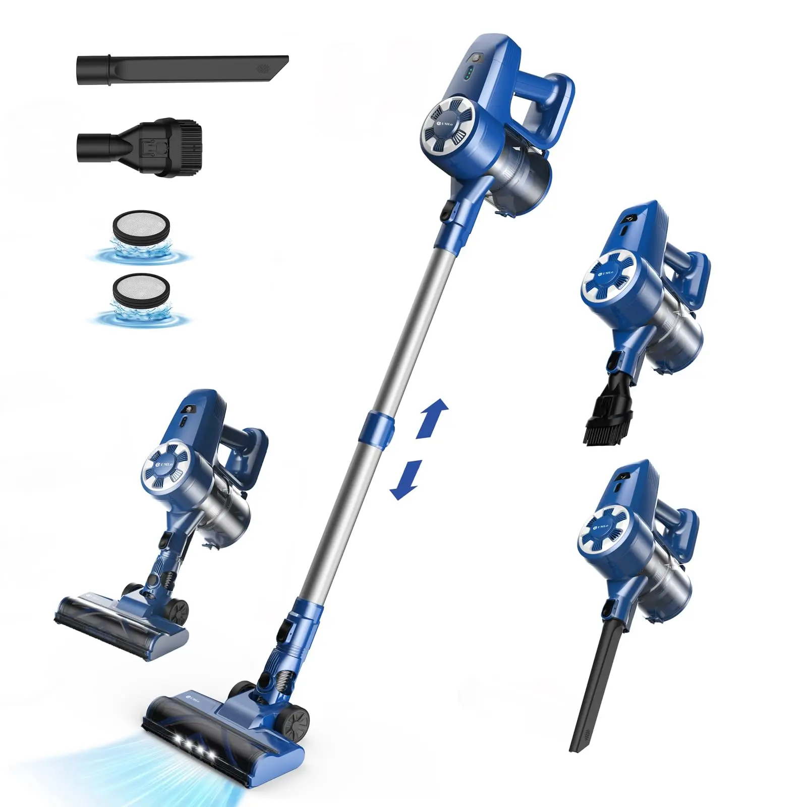 UMLo-N3S-Cordless-Vacuum-Cleaner-6-in-1-Ultra-Lightweight-Stick-Vacuum ...