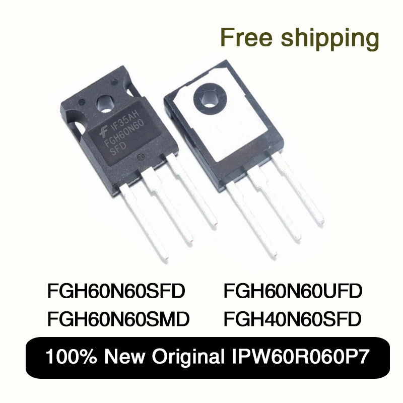 삼극관 IGBT TO 3P, FGH60N60SFD, FGH60N60UFD, FGH60N60SMD, TO 247, FGH60N60 ...