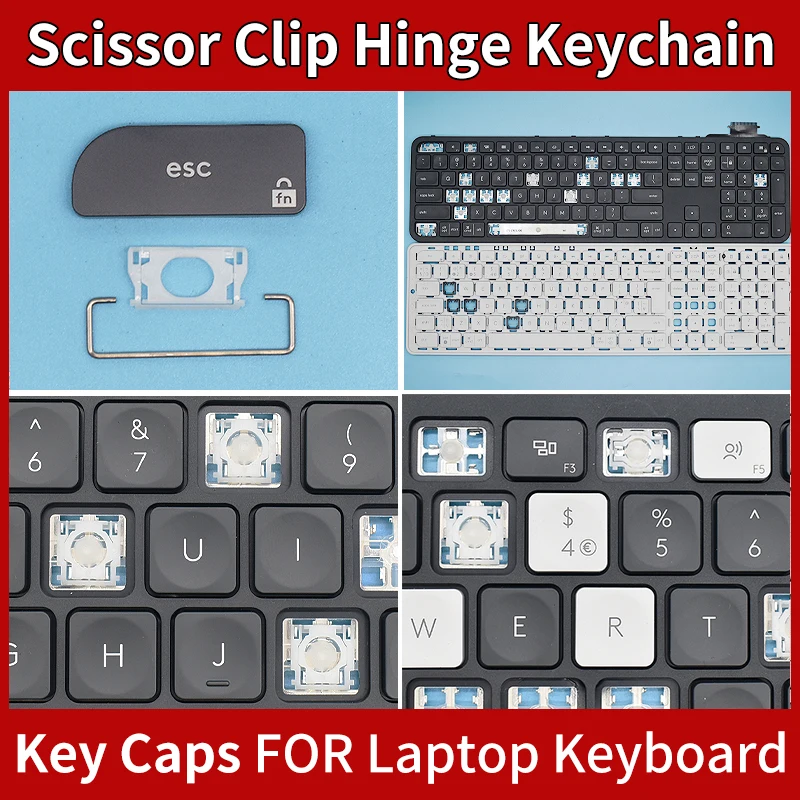 Replacement-Keycap-Key-Cap-Scissor-Clip-Hinge-For-Logitech-Mini-Craft ...