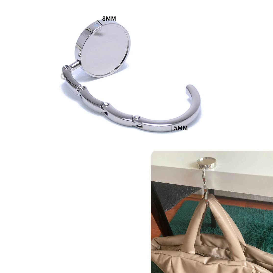 Portable-Folding-Bag-Hanger-Home-Storage-Rack-Handbag-Hook-Holder ...