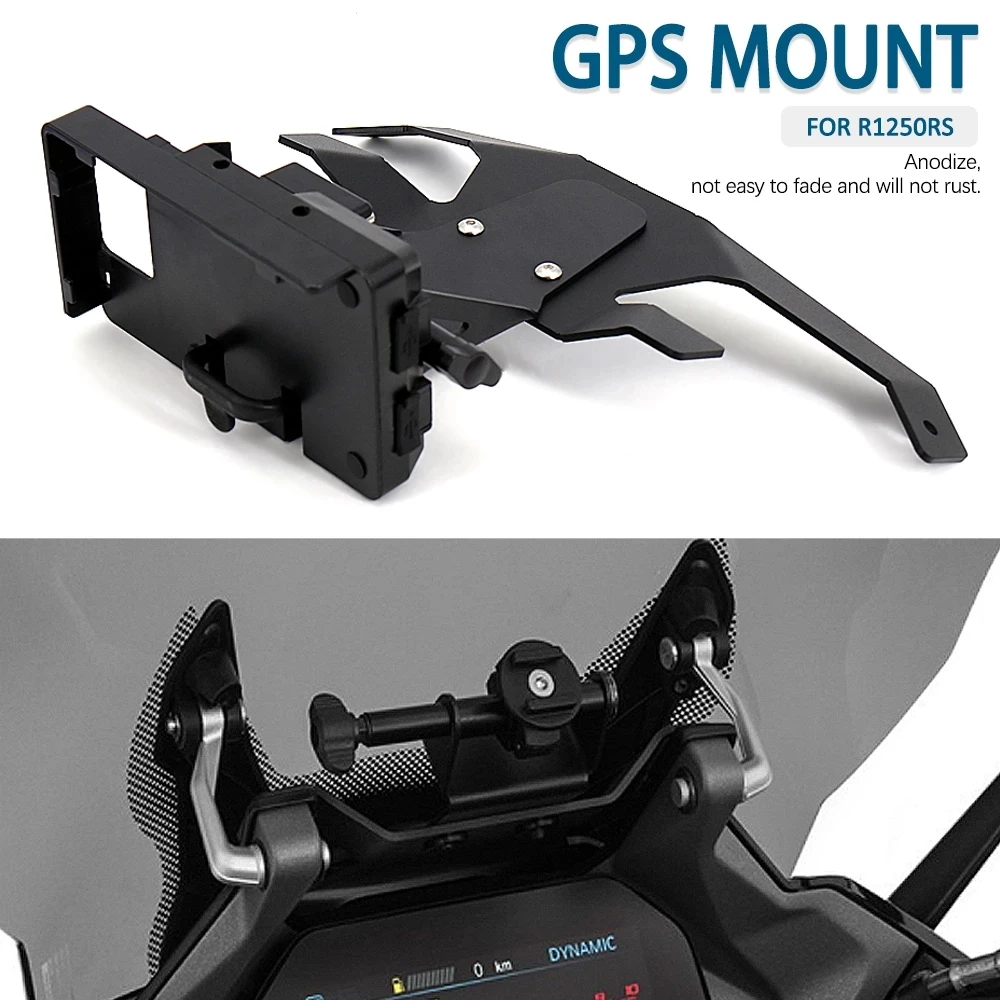 New-For-BMW-R1250RS-R-1250-RS-Motorcycle-Accessories-GPS-mount-mobile ...