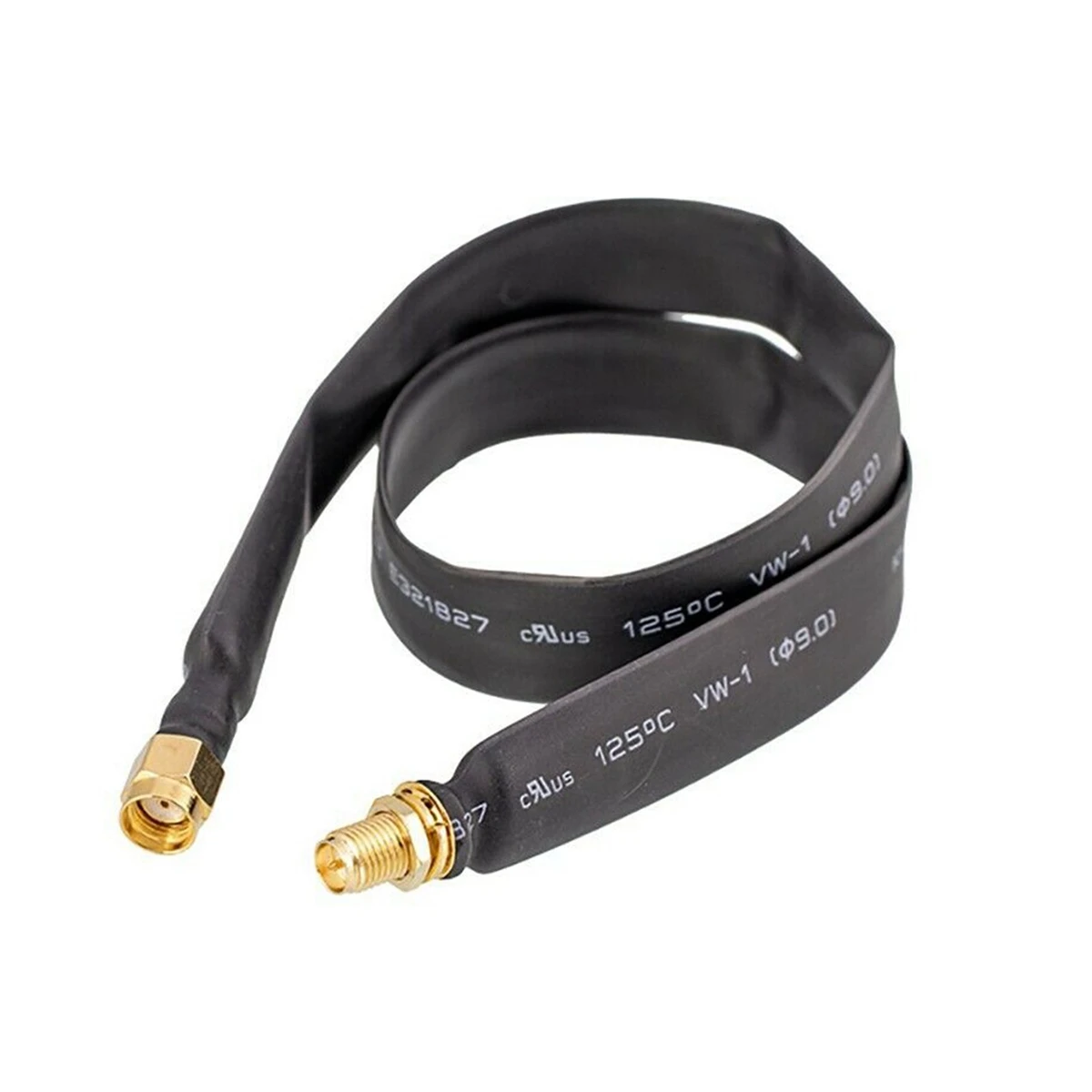 Flat-Window-Door-Pass-Through-RF-Coaxial-Cable-Feed-Thru-RP-SMA-Male-TO ...