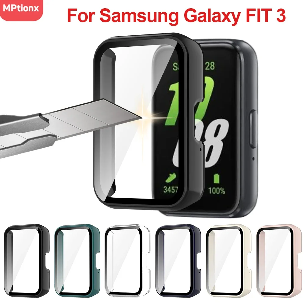 Case-Glass-for-Samsung-Galaxy-Fit-3-All-around-Anti-scratch-pc-Bumper ...