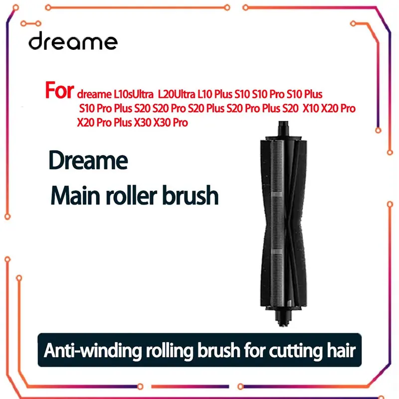 Original-Cutting-Hair-Anti-Tangle-Roller-Brush-dreame-L10s-Ultra-L20 ...