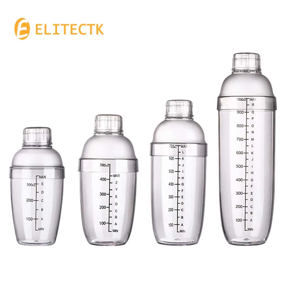 Plastic-Martini-Cocktail-Shaker-350ml-530ml-700ml-1000ml-Wine-Beverage ...