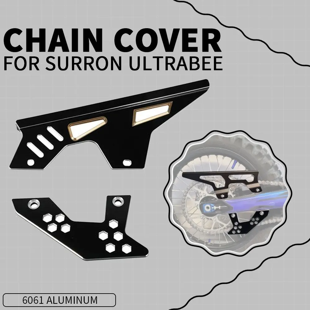 CNC Belt Guard Cover Chain Guard Cover Protector For Sur Ron Sur-Ron ...