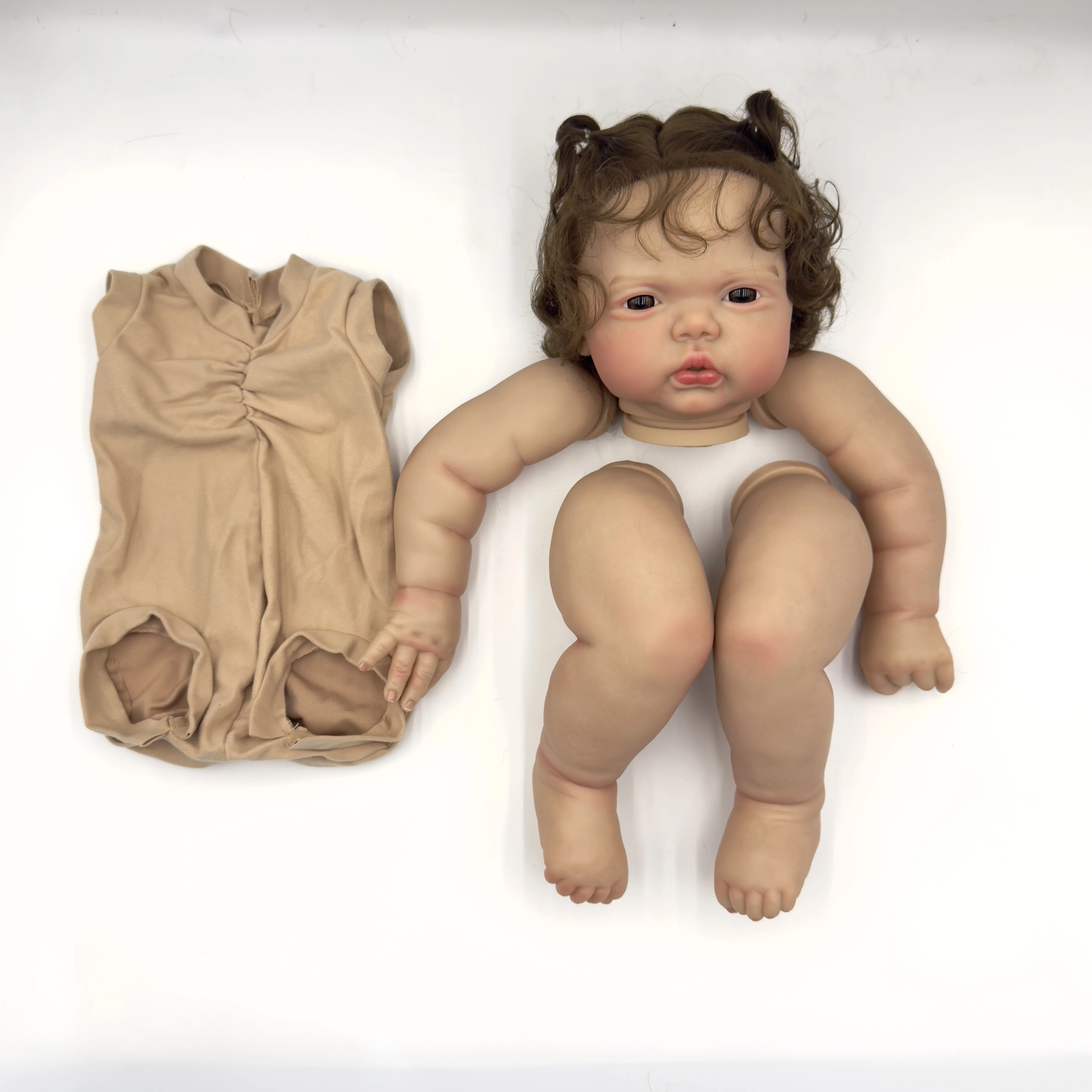 NPK 24inch Black Pickle Awake Paint Doll Kit Already Painted Doll Parts ...