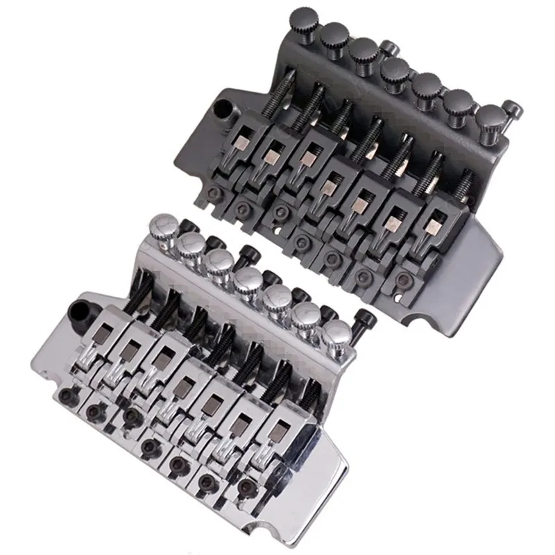 A-set-of-7strings-Tremolo-Bridge-Double-Locking-Pulled-Electric-Guitar ...