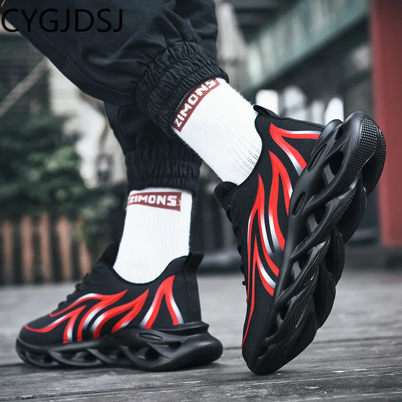 Sepatu Lari Olahraga Pria, Bantalan Udara Maraton 39-46, 57% OFF