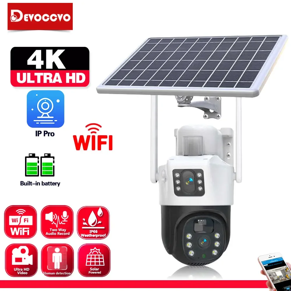 4K-8MP-Wireless-Solar-Camera-Dual-lens-WiFi-PTZ-Camera-Auto-tracking ...