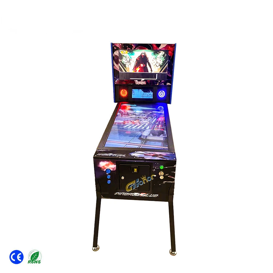 High-Quality-Game-Coin-Operated-Pinball-Machine-Virtual-6-Balls-Pinball ...