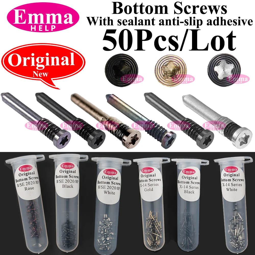 50Pcs-Bottom-Screws-Back-Cover-Screw-for-iPhone-13-14-11-12-Pro-Max-XS ...