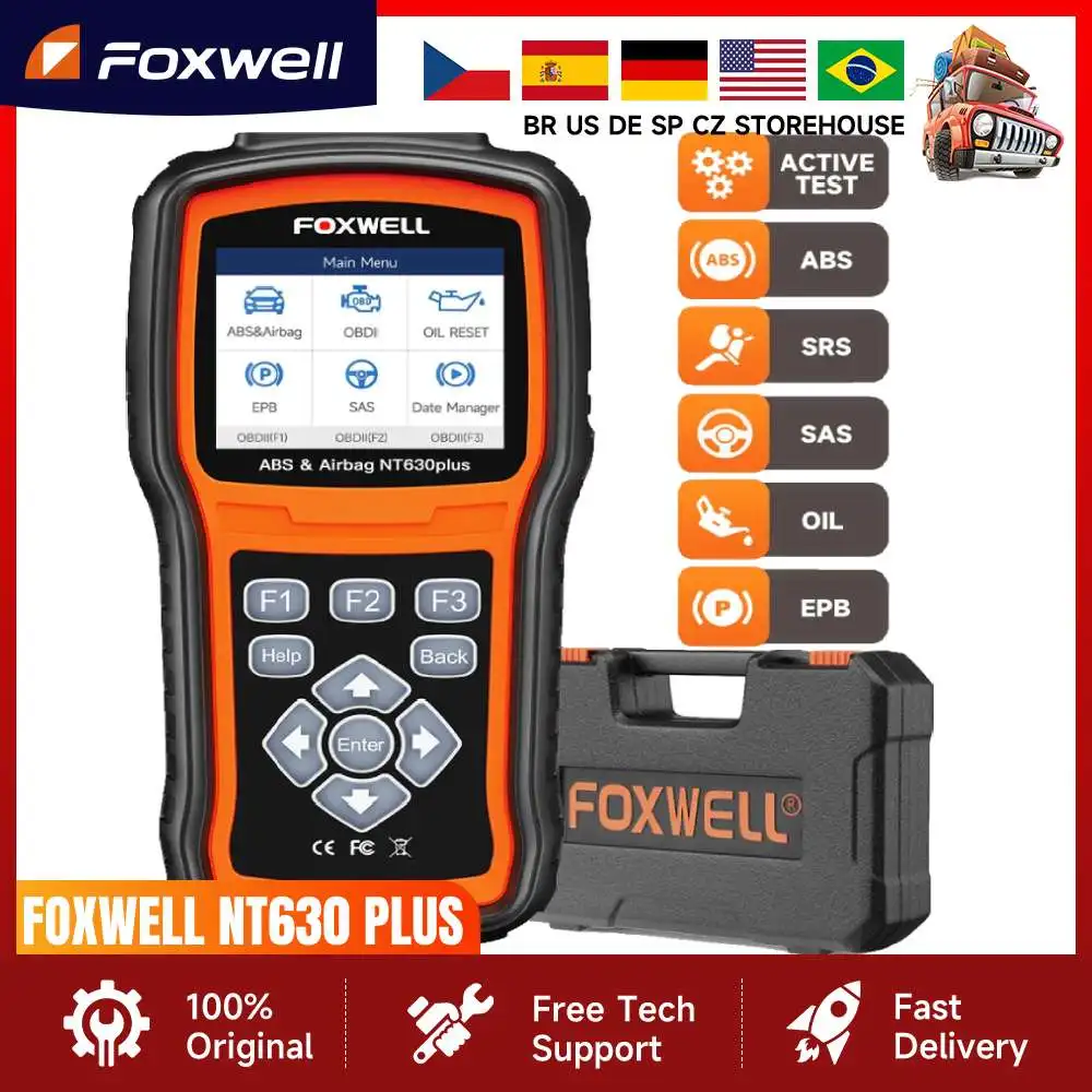 Foxwell-NT630-Plus-OBD2-Automotive-Scanner-OBD-2-ABS-Airbag-SRS-SAS ...