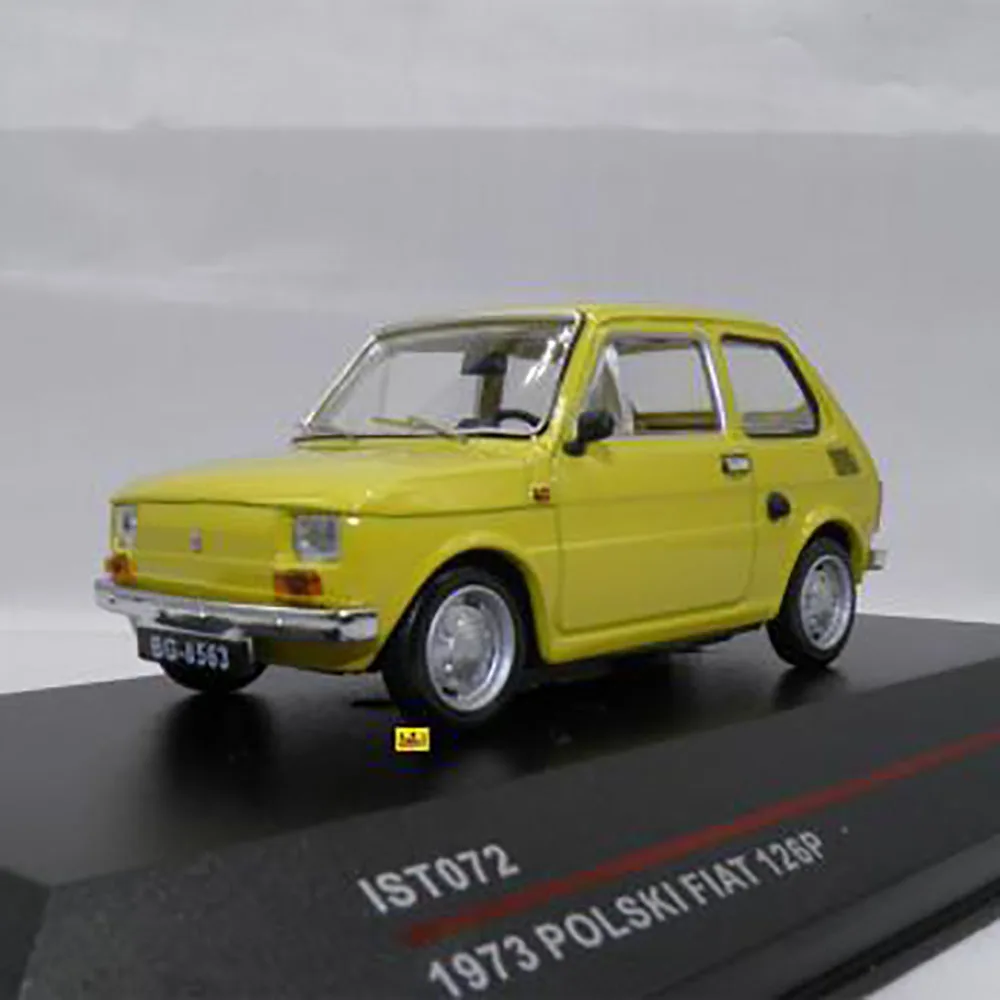 Diecast-1-43-Scale-IST-1973-POLSKIFIAT-Italian-Fiat-126P-Alloy-Car-Model-Finished-Emulation ...