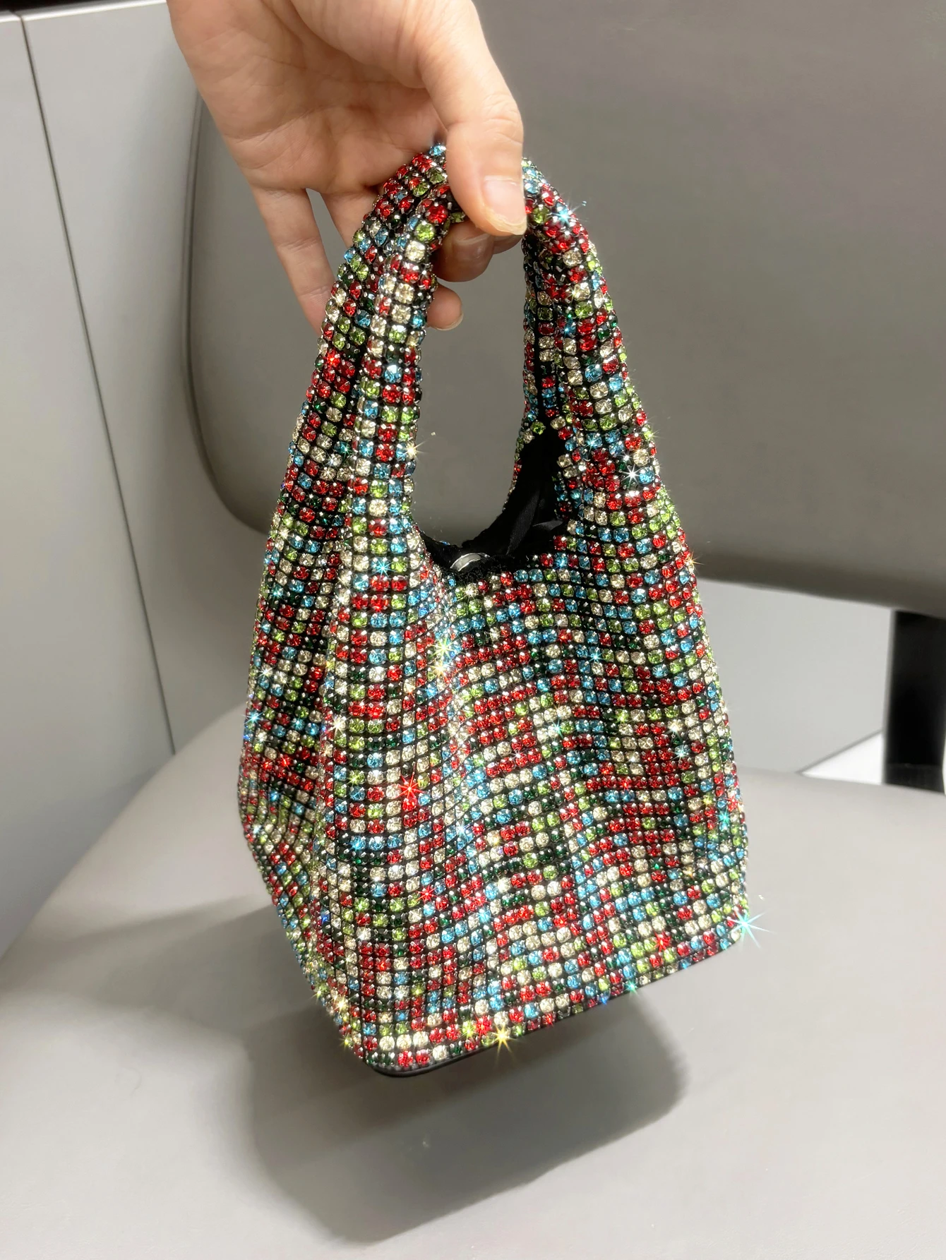 Luxury-Designer-Rhinestones-Clutch-Purses-Bag-for-women-Shoulder-Bag ...