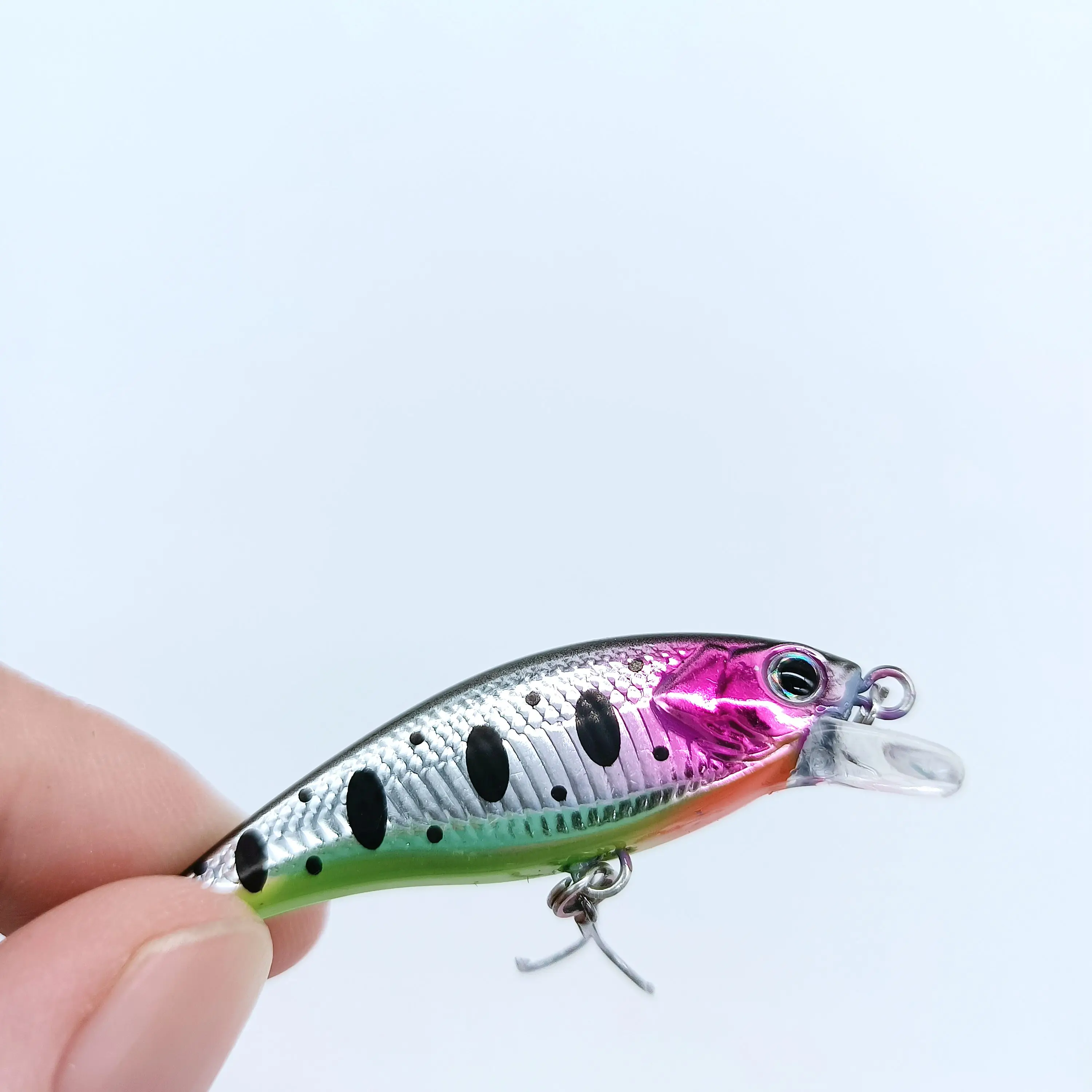 DUODUOYU 1PCS New Mini Minnow Fishing Lure 3.8g/50mm Long Casting Sinking Hard Bait Wobbler ...