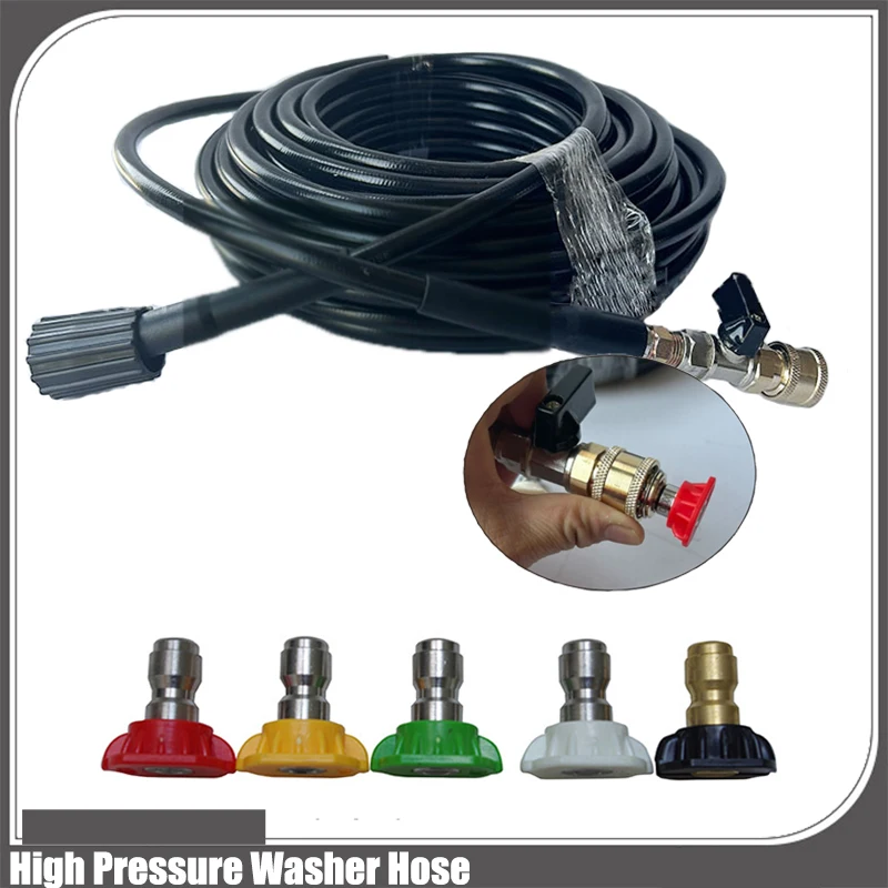 15M-30M-High-Pressure-Washer-Hose-for-Karcher-WAP-Machine-Gun-Snow-Foam ...