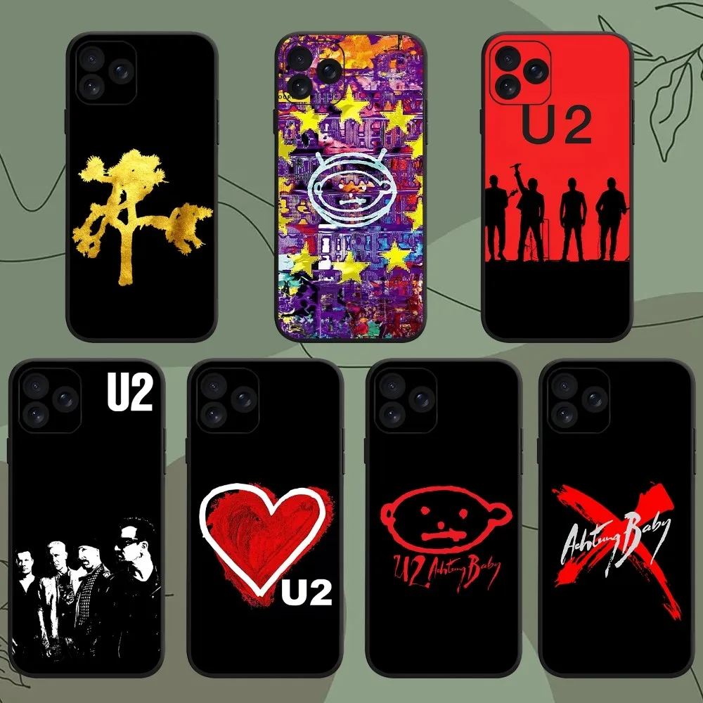 Band U2 The Joshua Tree Achtung Baby Phone Case For iPhone 8 15 11 Mini ...